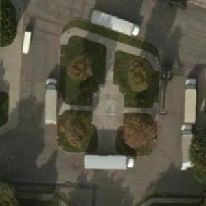 Dukes of Hazzard Town Square Site in Burbank, CA - Virtual Globetrotting