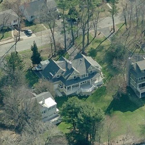 Jon Lester's House (former) in Newton, MA (Google Maps)