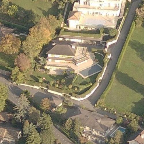 Prakash Hinduja's House in Cologny, Switzerland (Google Maps)