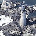 Graves Light in Boston, MA (Google Maps)