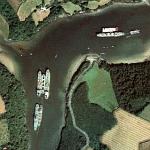 Ships on River Fal in United Kingdom - Virtual Globetrotting