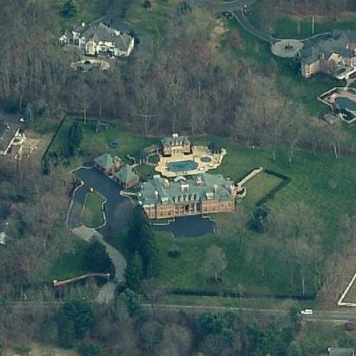 Peter LaLima's House in Colts Neck, NJ (Bing Maps)
