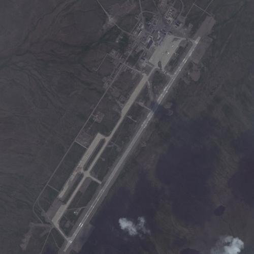 Alykel Airport in Norilsk, Russian Federation (Google Maps)