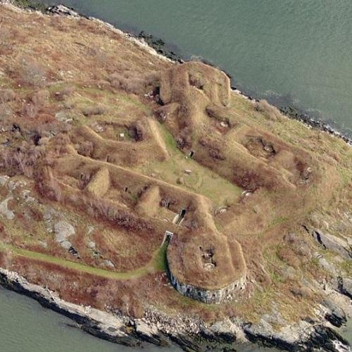 Fort Scammell in Portland, ME (Google Maps)