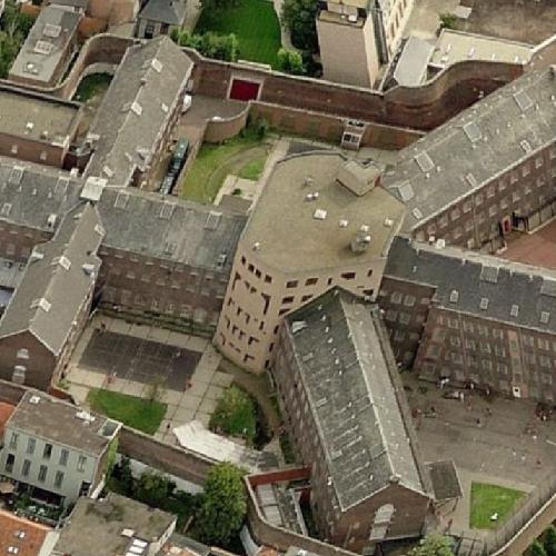 Prison of Antwerpen in Antwerpen, Belgium - Virtual Globetrotting
