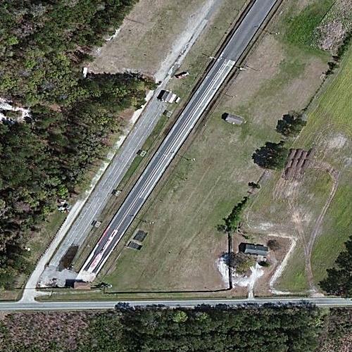 New Harrells Raceway in Harrells, NC (Google Maps)