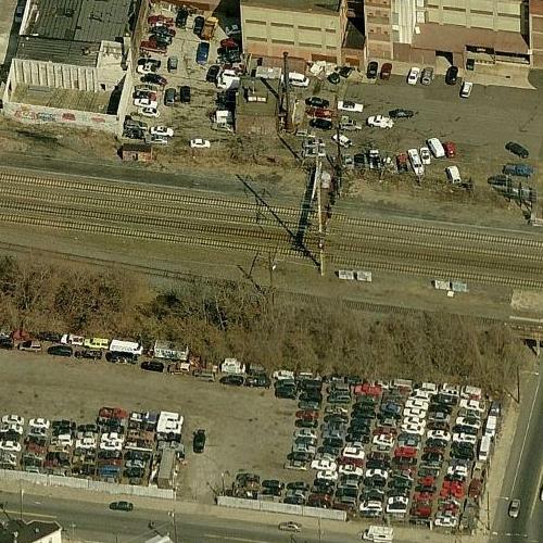 1943 Frankford Junction train wreck in Philadelphia, PA (Google Maps)