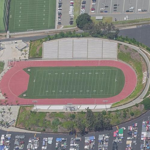 Citrus Stadium in Glendora, CA (Bing Maps)