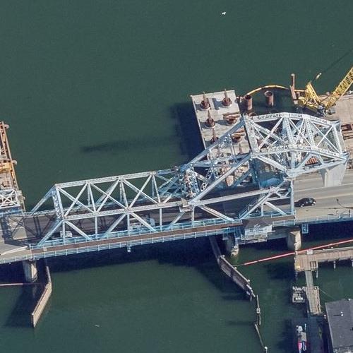 Johnson Street Bridge in Victoria, Canada (Google Maps)