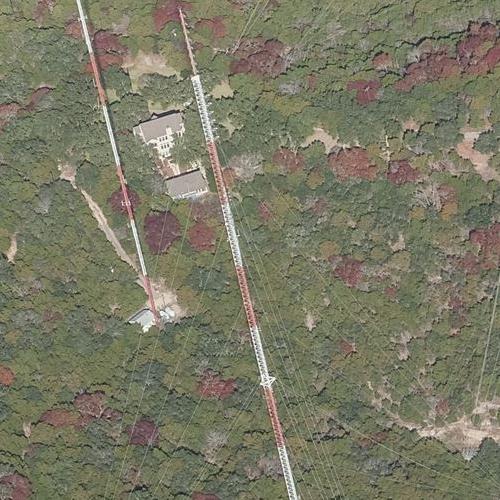 KHFI Radio Tower in Austin, TX (Google Maps)