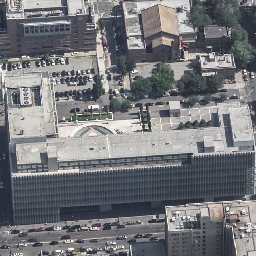 Bronx County Hall of Justice in New York, NY (Google Maps)