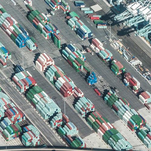 Cargo Containers ("Dexter") in San Pedro, CA (Google Maps)