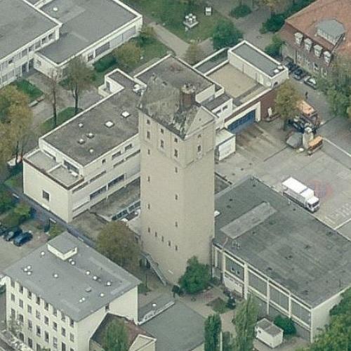 Buckow water tower in Berlin, Germany (Google Maps)