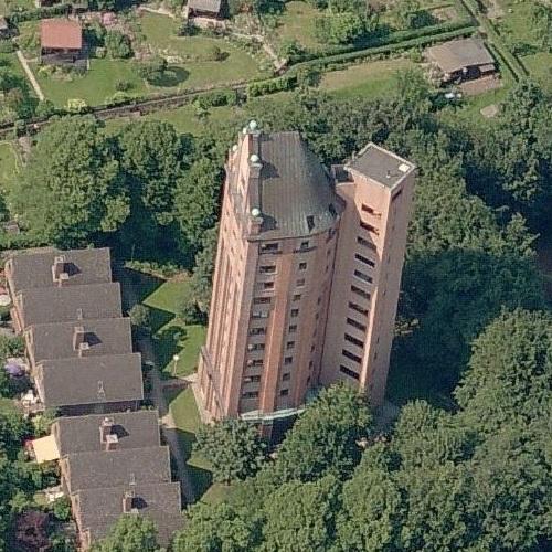 Stellingen water tower in Stellingen, Germany (Google Maps)