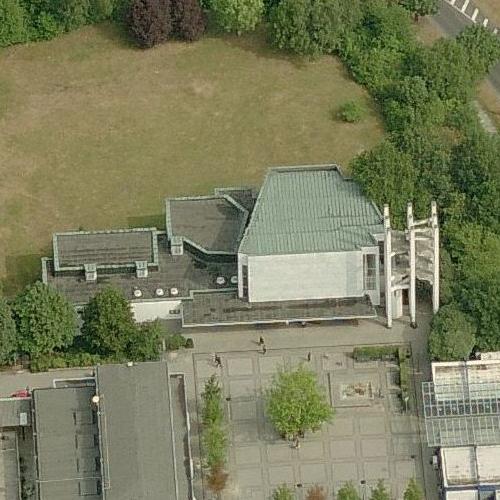 'Stephanuskirche' by Alvar Aaalto in Wolfsburg, Germany - Virtual ...