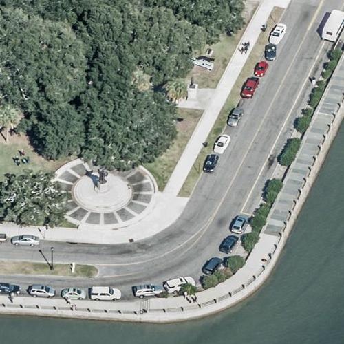 The Battery in Charleston, SC (Google Maps)