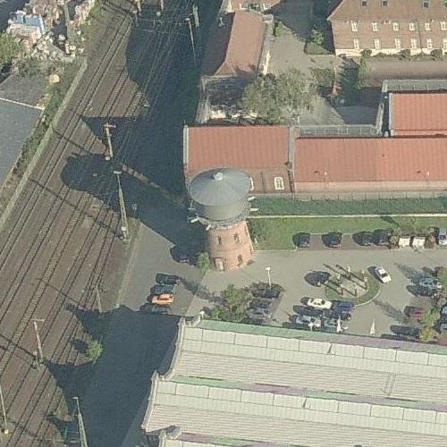 Lingen railway water tower in Lingen, Germany (Google Maps)