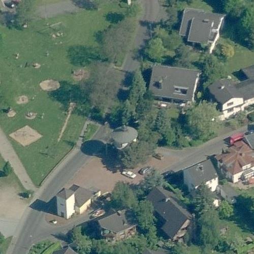 Alfter water tower in Alfter, Germany (Google Maps)