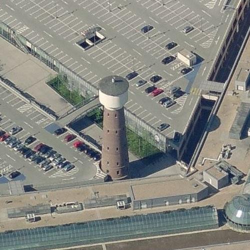 Kalk water tower in Köln-kalk, Germany (Bing Maps)