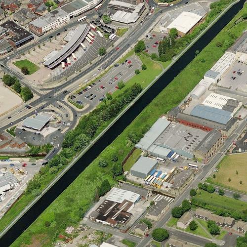 Burnley Embankment in Burnley, United Kingdom (Google Maps)