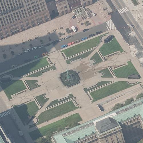 Cleveland Mall in Cleveland, OH (Google Maps)