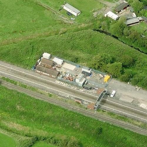 Pilning Railway Station in Pilning, United Kingdom - Virtual Globetrotting