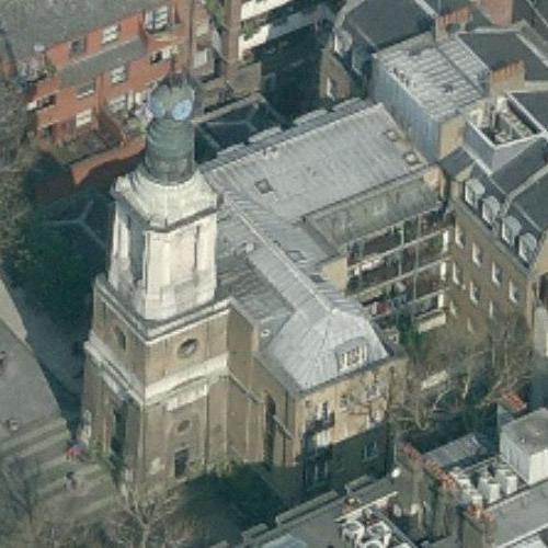 St Anne's Church, Soho in London, United Kingdom (Bing Maps)
