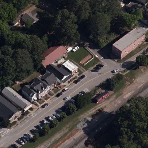 Suwanee Historic District in Suwanee, GA (Google Maps)