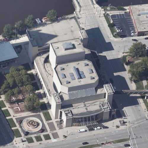 'Marcus Center' by Harry Weese in Milwaukee, WI (Google Maps)