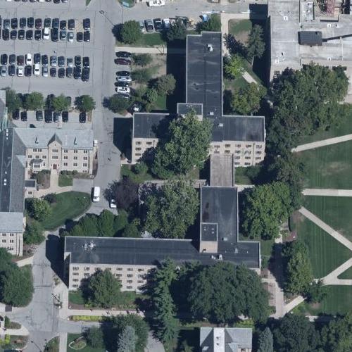 'Keenan Hall and Stanford Hall' by Ellerbe Becket in South Bend, IN ...