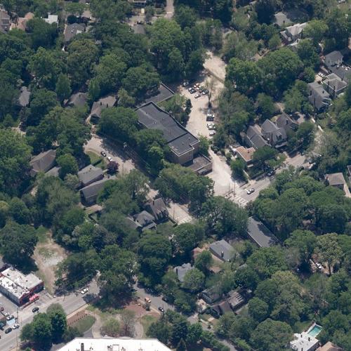 Inman Park–Moreland Historic District in Atlanta, GA (Google Maps)