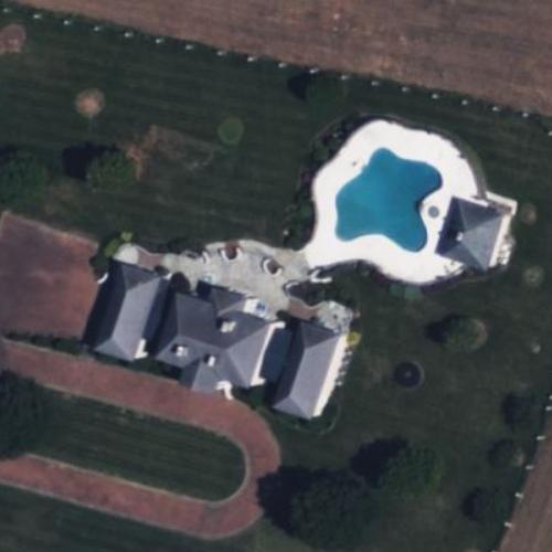 Junior Johnson's house (deceased) in Hamptonville, NC (Google Maps)