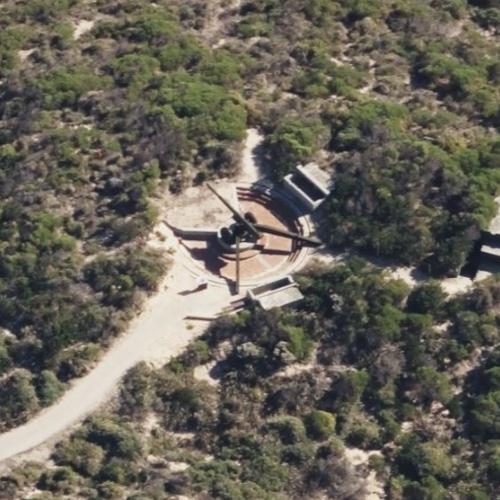 Point Peron Gun Battery in Perth, Australia (Google Maps)