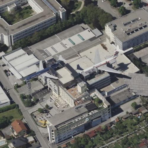 Il-62, B727-231, Z-37A in Graz, Austria (Google Maps)