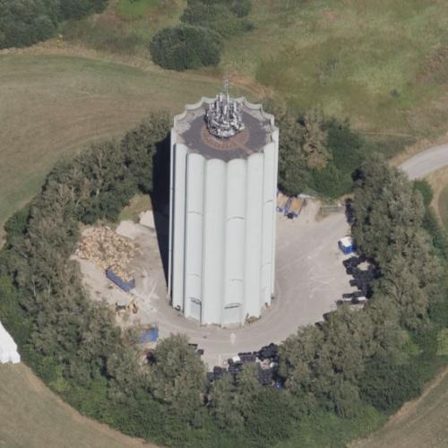 Hørsholm Water Tower in Hørsholm, Denmark (Google Maps)