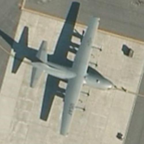 Lockheed C-130 Hercules in Anchorage, AK (Google Maps)