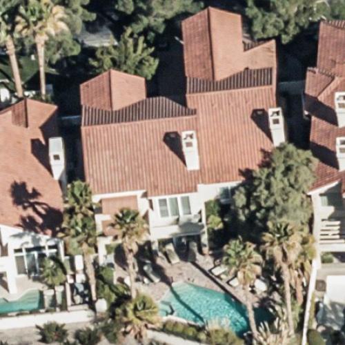 Robin Leach's House (deceased) in Las Vegas, NV (Google Maps)