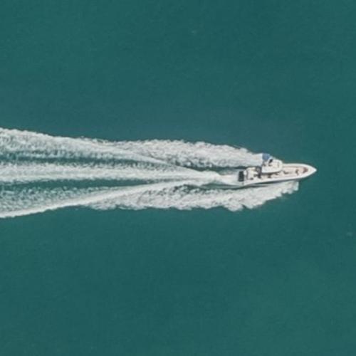 Fast motor boat in Key West, FL (Google Maps)