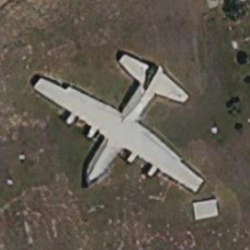 Lockheed C-130 Hercules in Kayseri, Turkey (Google Maps)