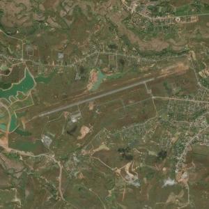 Xieng Khouang Airport in Phonsavan, Lao People's Democratic Republic ...