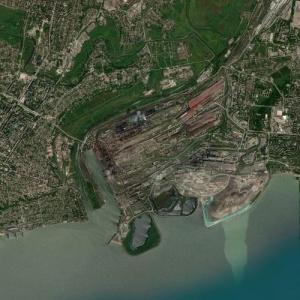 Azovstal iron and steel works in Mariupol, Ukraine - Virtual Globetrotting