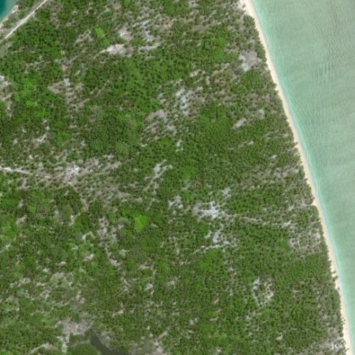 Nanumea Airfield in Nanumea, Tuvalu (Google Maps)