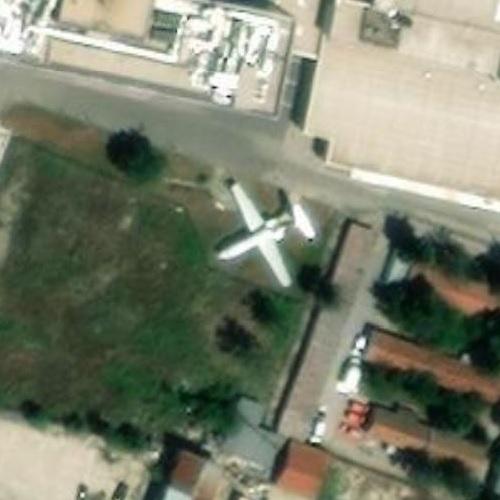 Yak-40 in Sofia, Bulgaria (Google Maps)