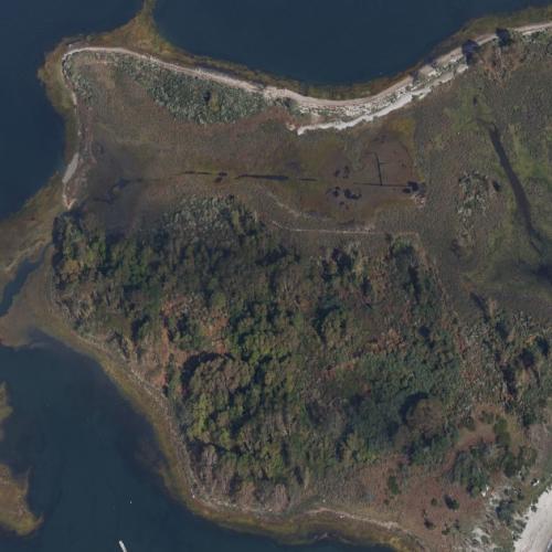 Shea Island (aka Ram Island) in Norwalk, CT (Google Maps)