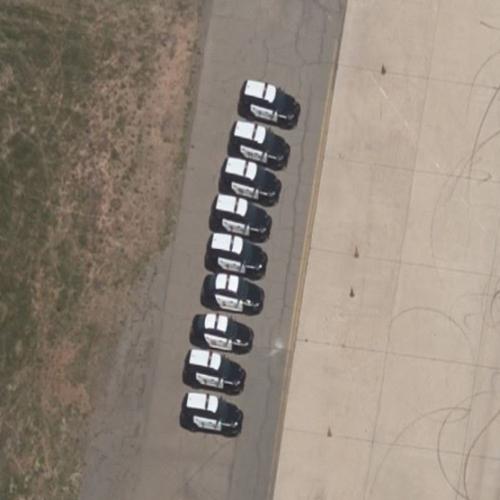 Decommissioned police cars in Sacramento, CA (Google Maps)