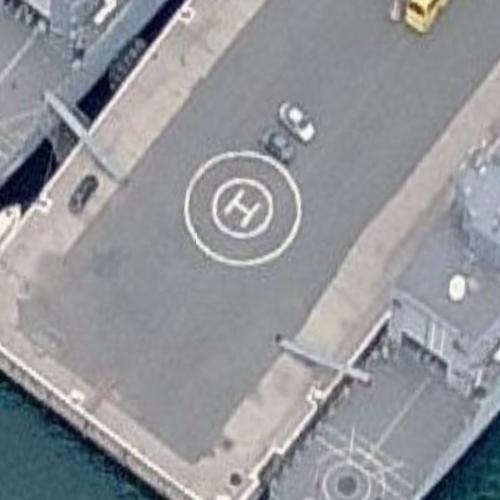 Constanța Naval Heliport in Constanta, Romania (Google Maps)
