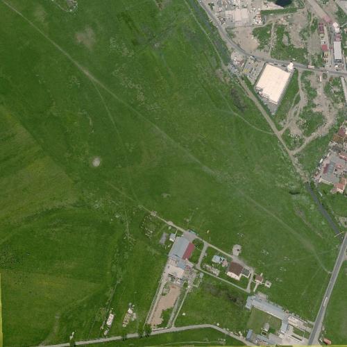 Balta Verde Airport in Craiova, Romania (Google Maps)