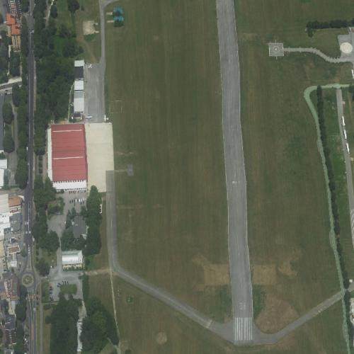 Bresso Airfield in Bresso, Italy (Google Maps)