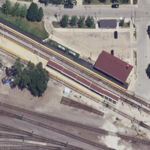 Western Avenue station (Milwaukee District) in Chicago, IL - Virtual ...