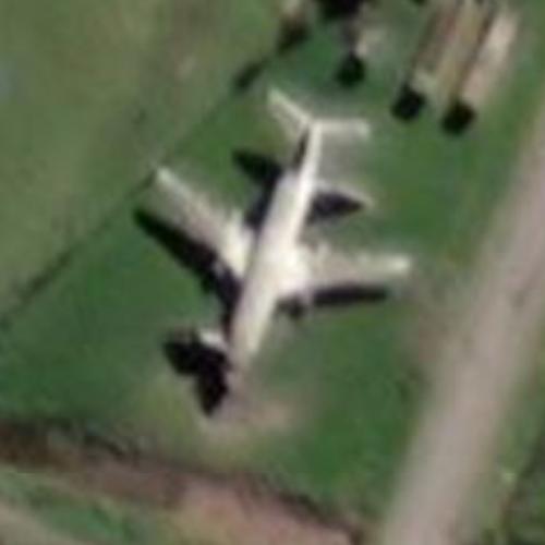 Boeing 737-200 in Buenos Aires, Argentina (Google Maps)